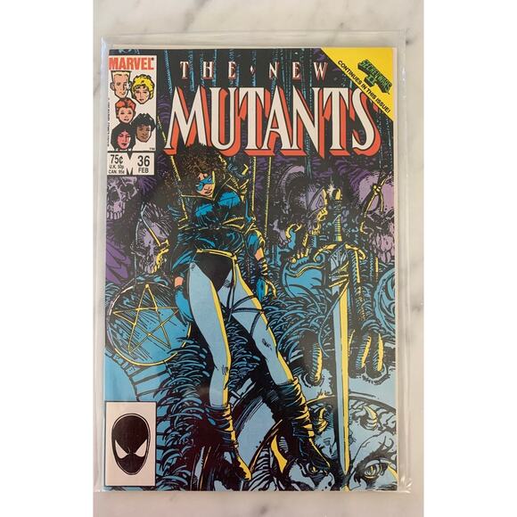 Marvel | Accents | Vintage The New Mutants Comic No36 | Poshmark